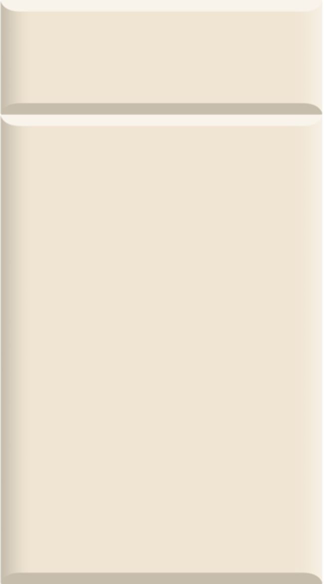 Bevelled Edge Super Matt Carat Beige Kitchen Doors | Made-to-measure ...