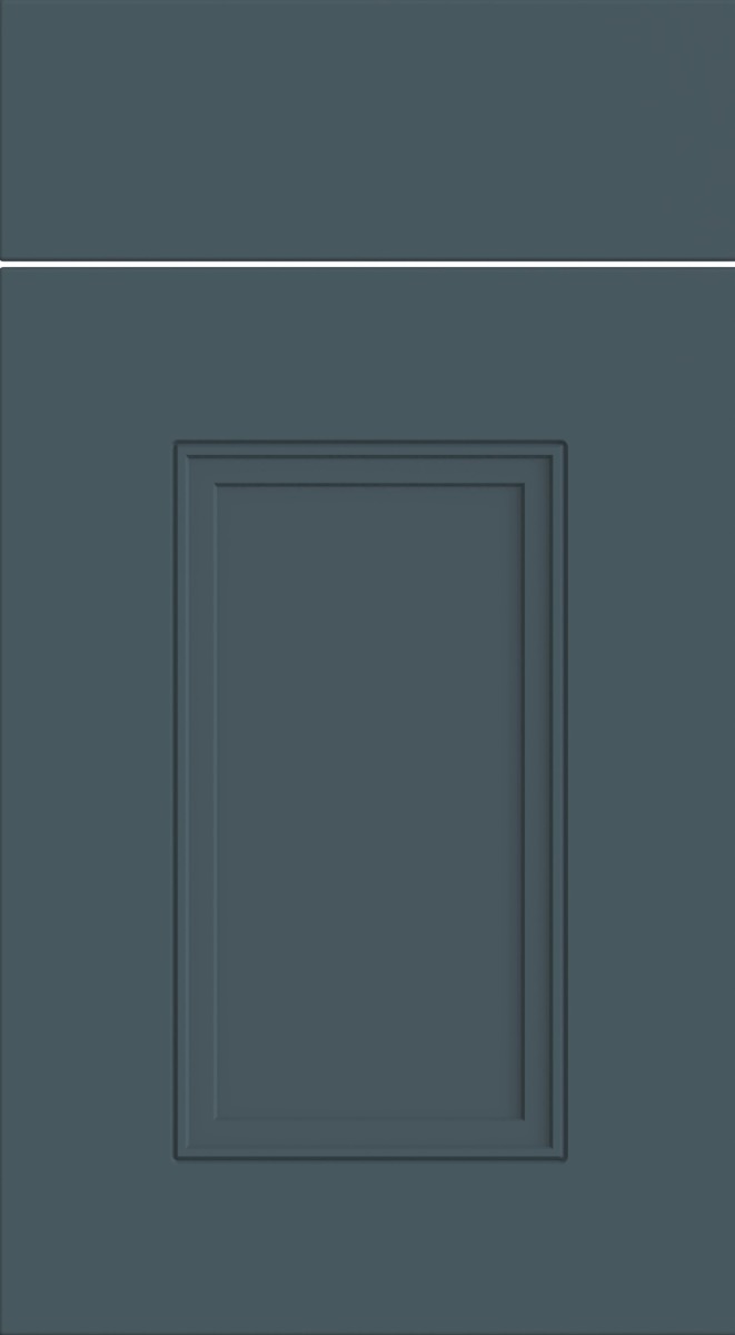 Classic Recess Matt Colonial Blue Kitchen Doors | Made-to-measure | DIY ...