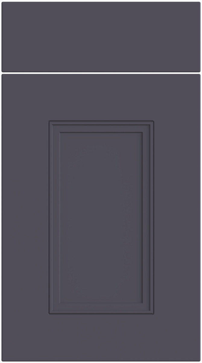 Classic Recess Super Matt Indigo Blue Kitchen Doors | Made-to-measure ...