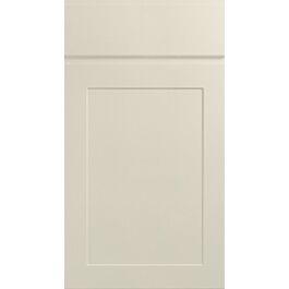 Integrated Pull Super Matt Alabaster Kitchen Door | Made-to-measure ...