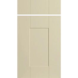 Wide Groove Shaker Ivory Kitchen Doors | Made-to-measure | DIY-friendly