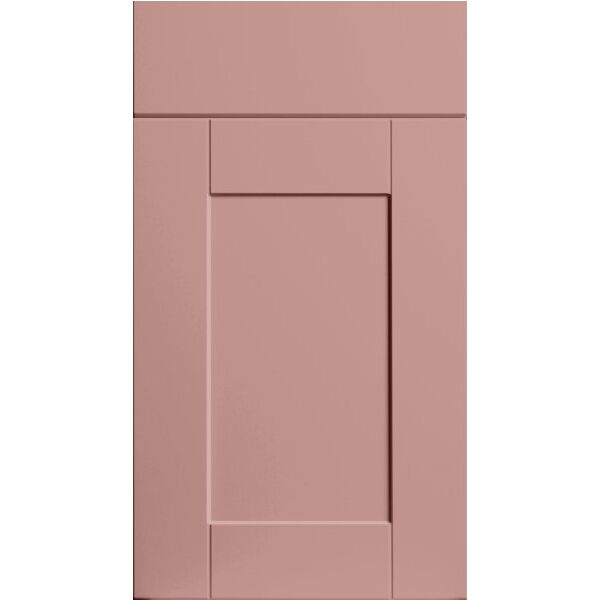 Shaker Matt Blush Pink Kitchen Doors | Made-to-measure | DIY-friendly