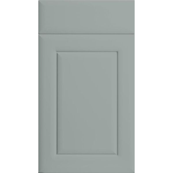 Patterned Bevel Super Matt Duck Egg Kitchen Doors | Made-to-measure ...