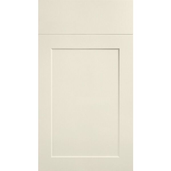 Slim Shaker Super Matt Alabaster Kitchen Doors | Made-to-measure | DIY ...