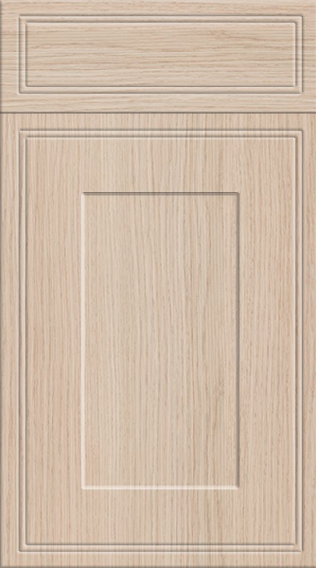 Double Groove Panel Light Vicenza Oak Kitchen Doors | Made-to-measure ...
