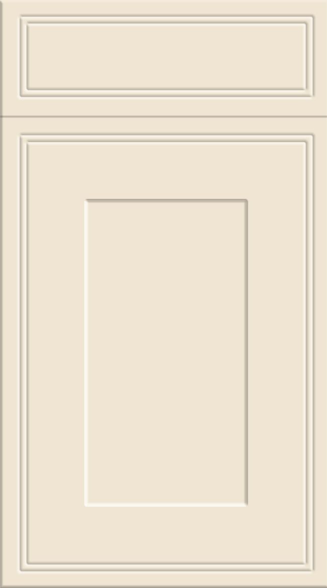 Double Groove Panel Super Matt Carat Beige Kitchen Doors | Made-to ...
