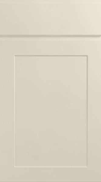Integrated Pull Super Matt Alabaster Kitchen Door | Made-to-measure ...