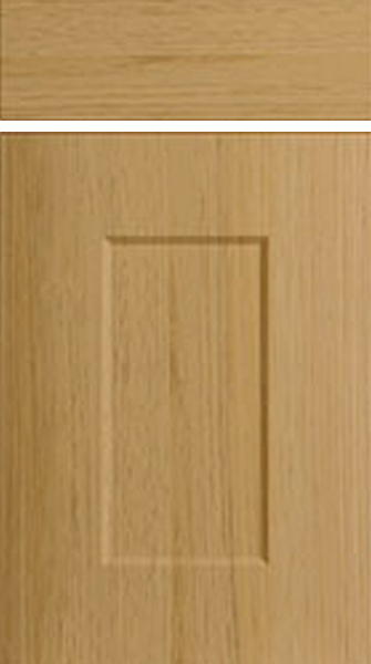 Wide Shaker Lissa Oak Kitchen Doors | Made-to-measure | DIY-friendly