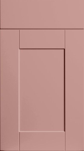 Shaker Matt Blush Pink Kitchen Doors | Made-to-measure | DIY-friendly