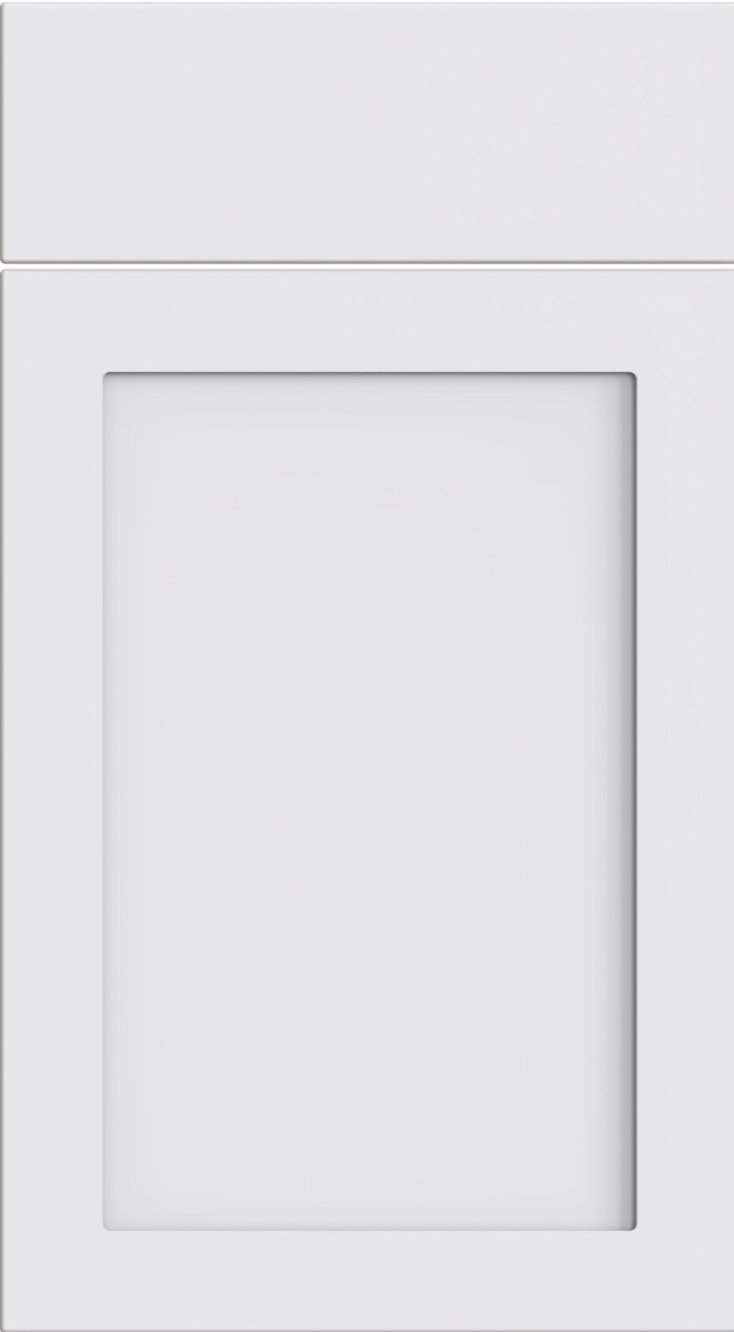 Skinny Frame Shaker Super Matt White Kitchen Doors | Made-to-measure ...