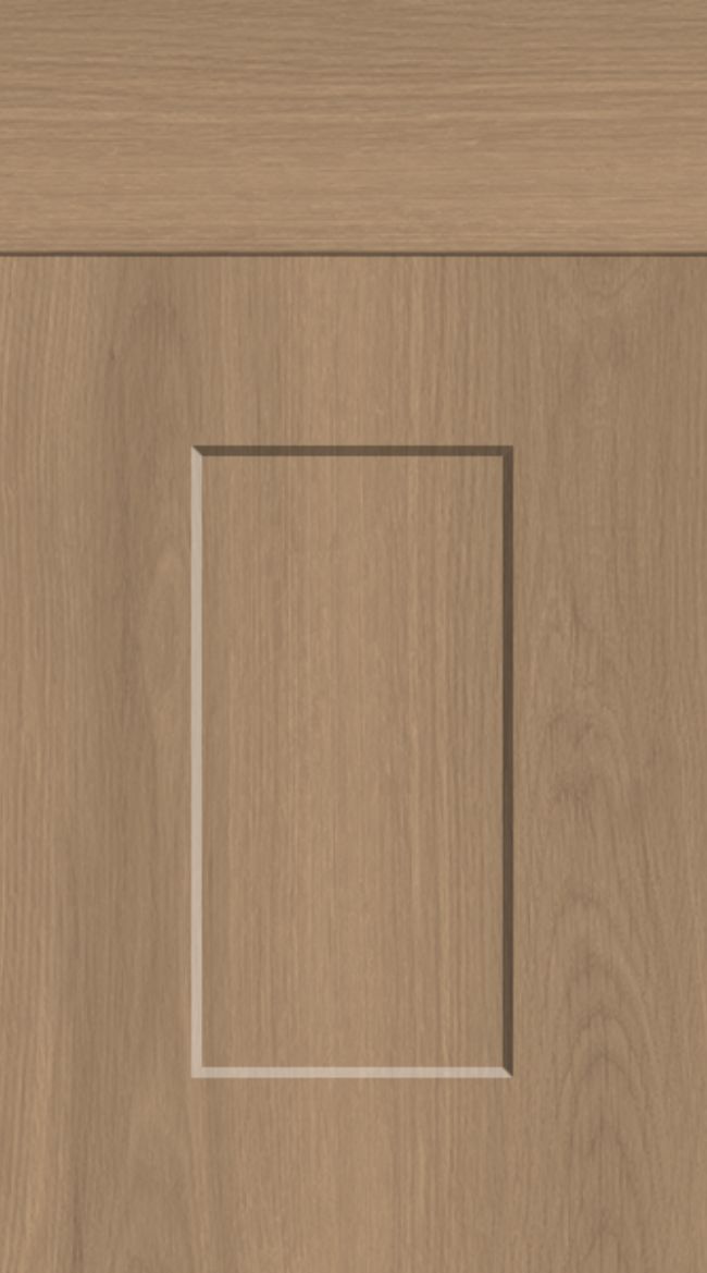 Recessed Panel Shaker Canella Oak Kitchen Doors | Made-to-measure | DIY ...