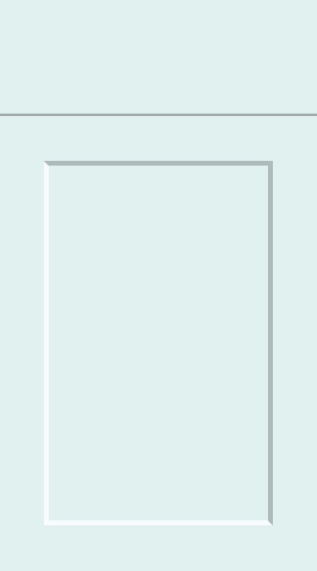 Slim Shaker Super Matt Scandinavian Blue Kitchen Doors | Made-to ...