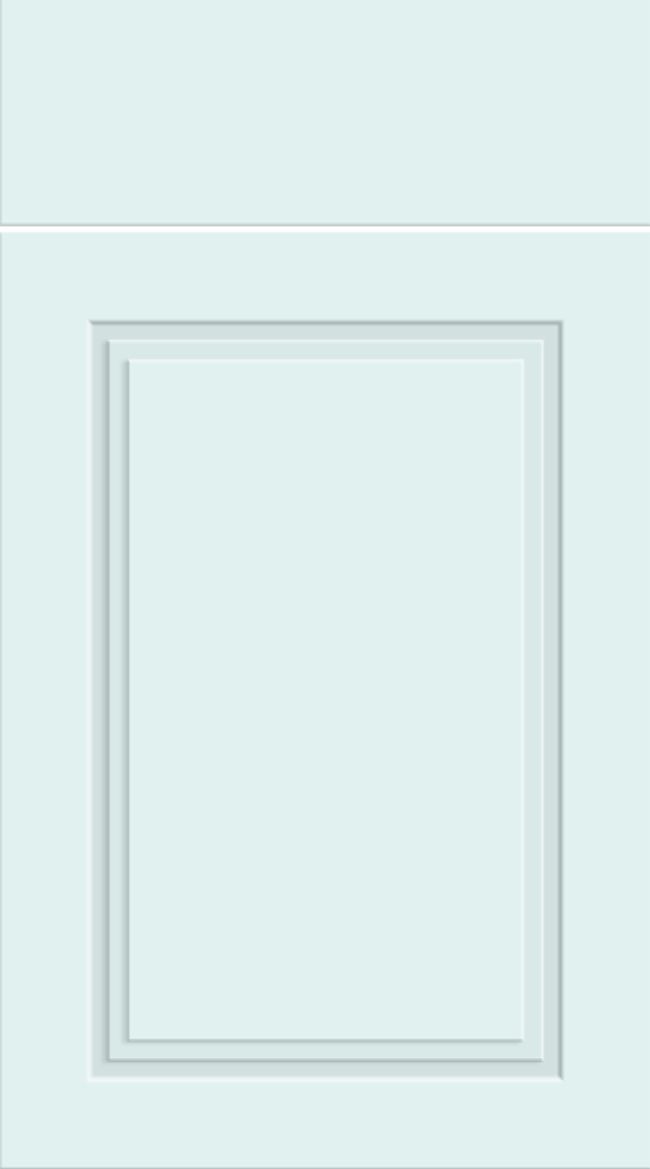 Square Recess Super Matt Scandinavian Blue Kitchen Doors | Made-to ...